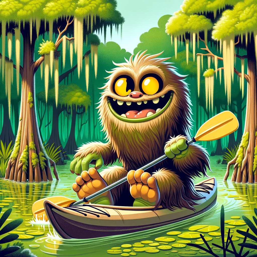 A Story Of The Honey Island Swamp Monster | Honey Island Swamp Kayak Tours